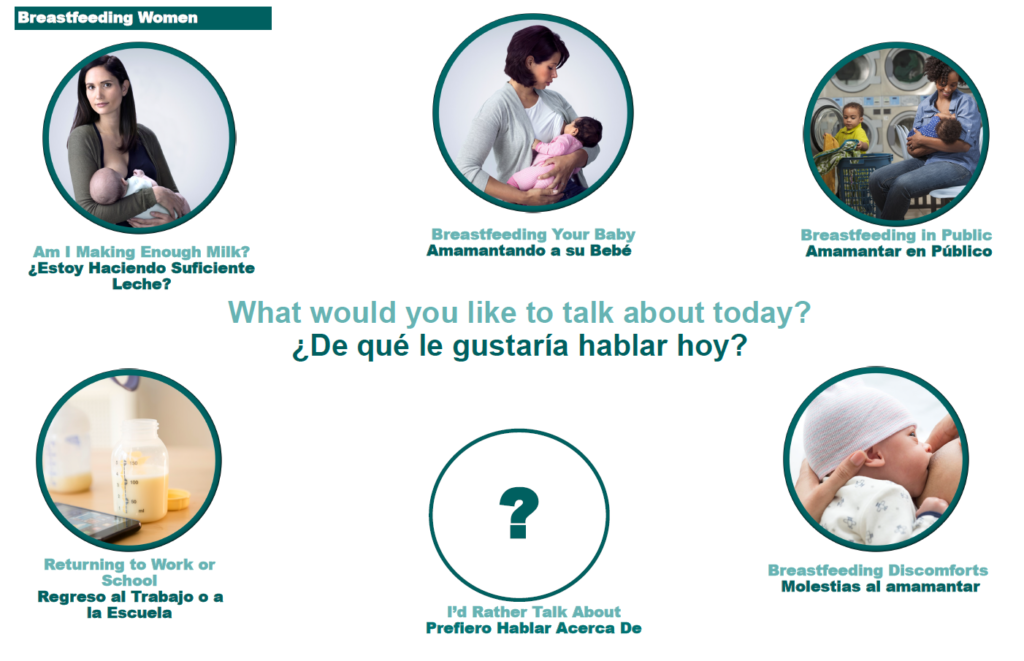 Circle Charts - Full Set of 6 (Eng/Span) - Nevada WIC